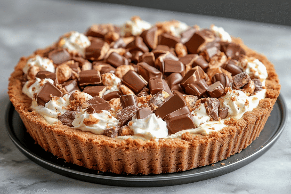 Ultimate Kinder Bueno Cookie Pie: A Dreamy, Chocolatey Dessert